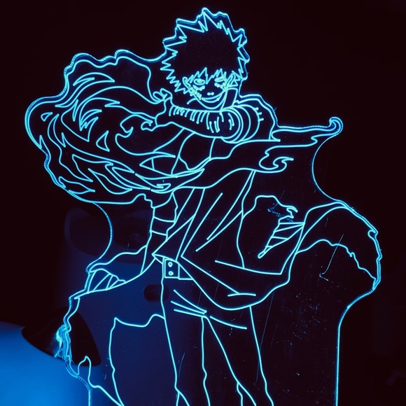Other | My Hero Academia Dabi Led Light | Poshmark